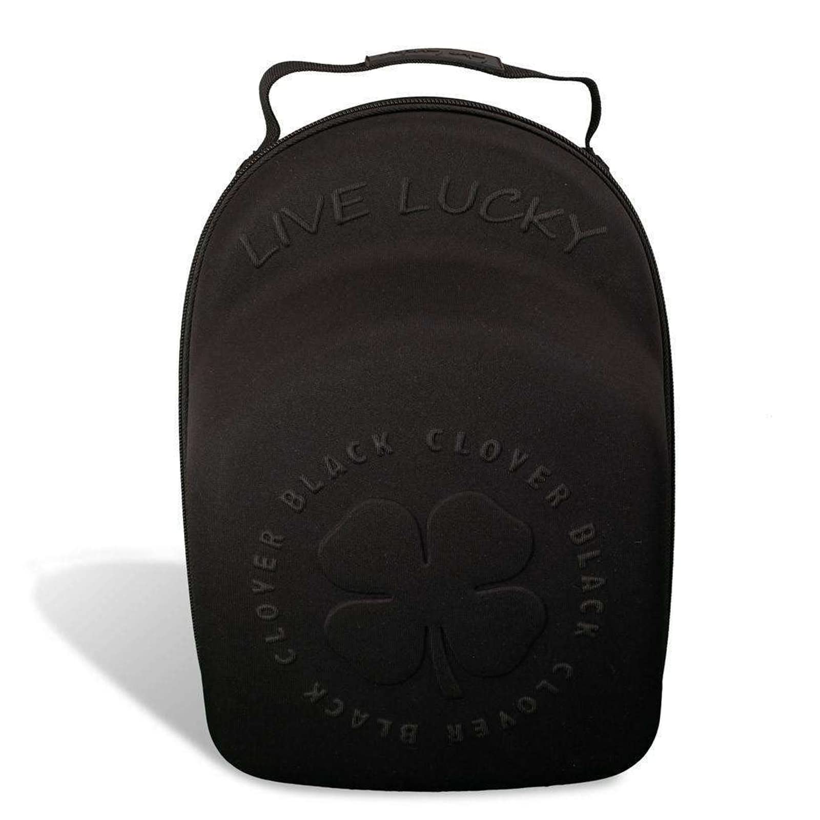 Black Clover Hat Caddy - Protects Up to 6 Hats W/Sunglasses Grey - Adjustable