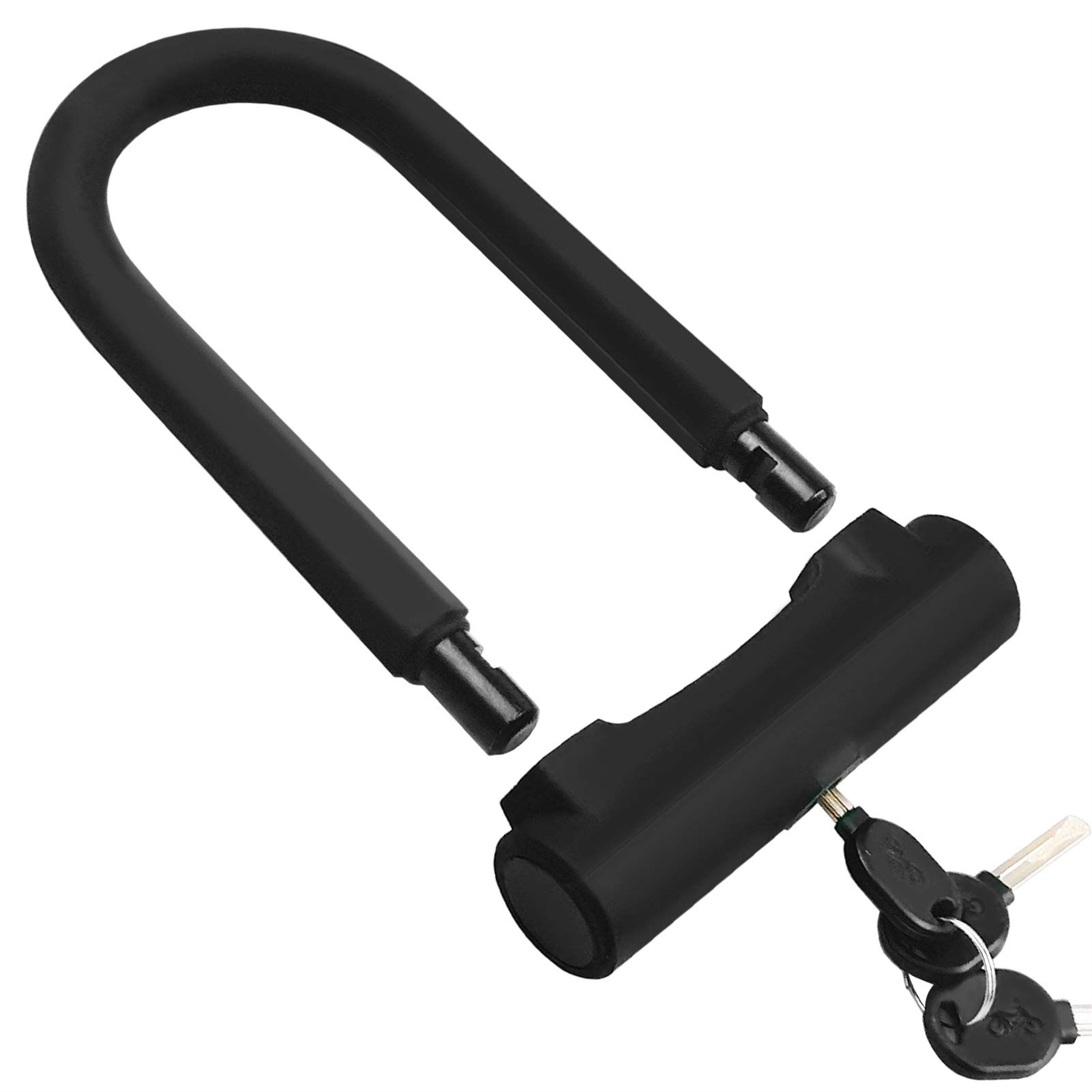 Bike U-Lock Bike Lock Heavy Duty Bicycle U Lock Secure Lock with Mounting Bracket Bicycle Cycling Locks U-Lock (Color : Lock Set)