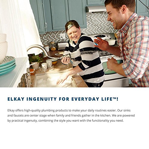 Elkay ELUHAD211550 Lustertone Classic Single Bowl Undermount Stainless Steel ADA Sink