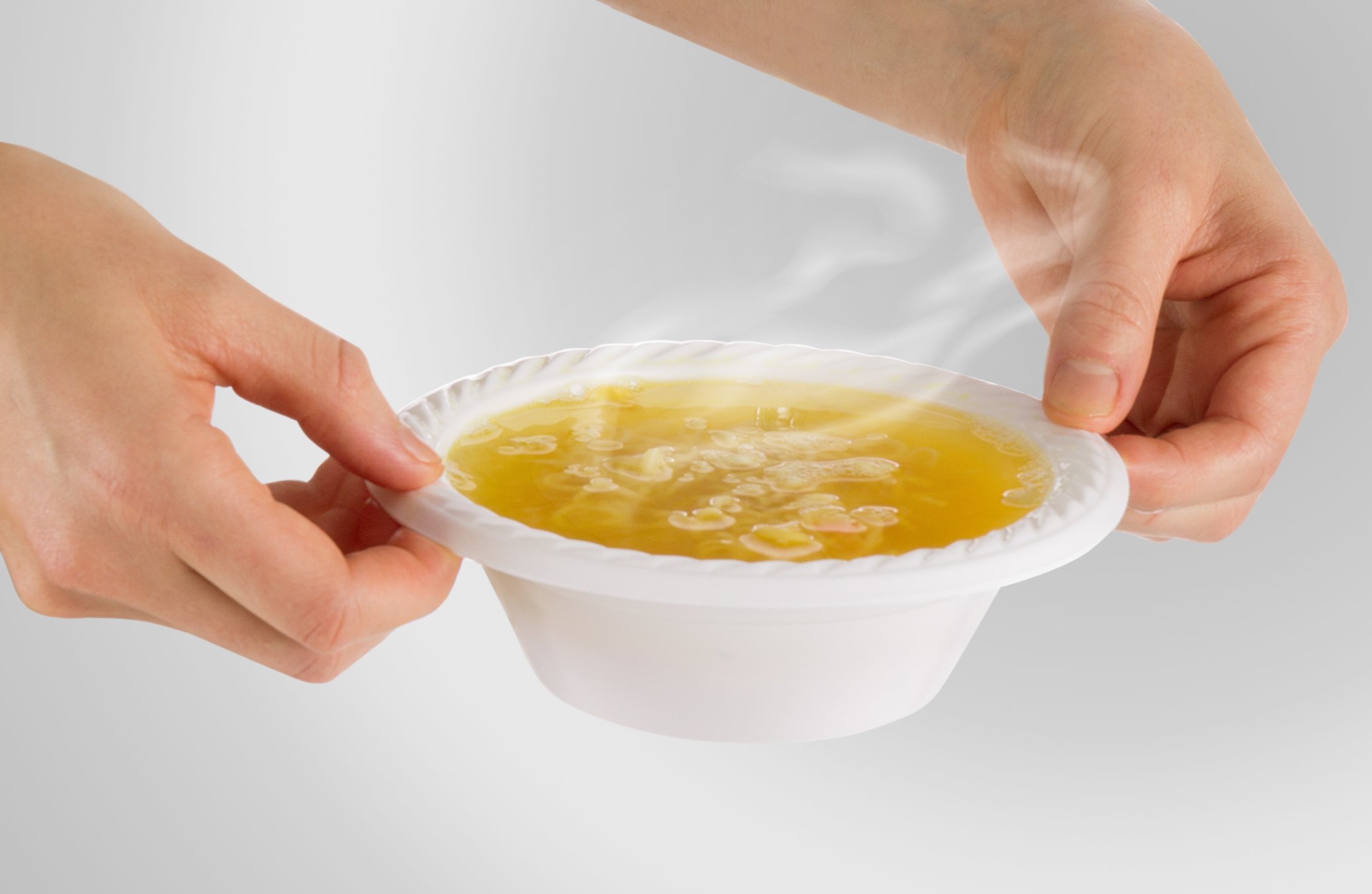 BluShine 250 Pack – 12 Oz Disposable Plastic Soup Bowl Plates – Extremely Strong and Sturdy – Heat-Resistant and Soak-Proof - Does Not Melt or Cave in Microwave – Heavy Duty BPA-Free Plastic