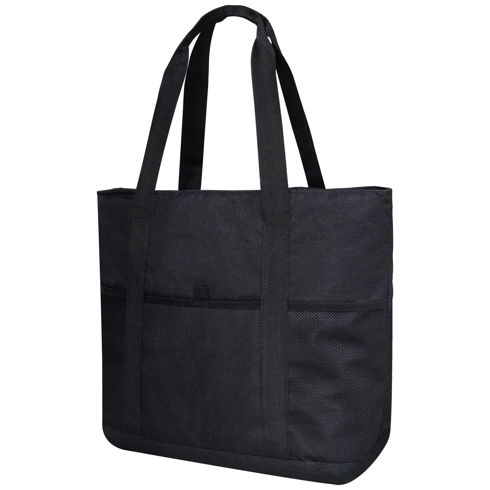 Bsfming Large Insulated Cooler Bag with Removable Liner, 20"L x 16"H x 8"W, Black