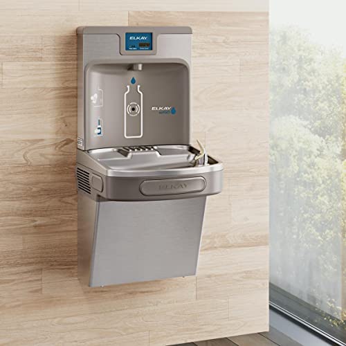 Elkay LZS8WSSP Bottle Filling Station and Cooler, Single, Stainless Steel