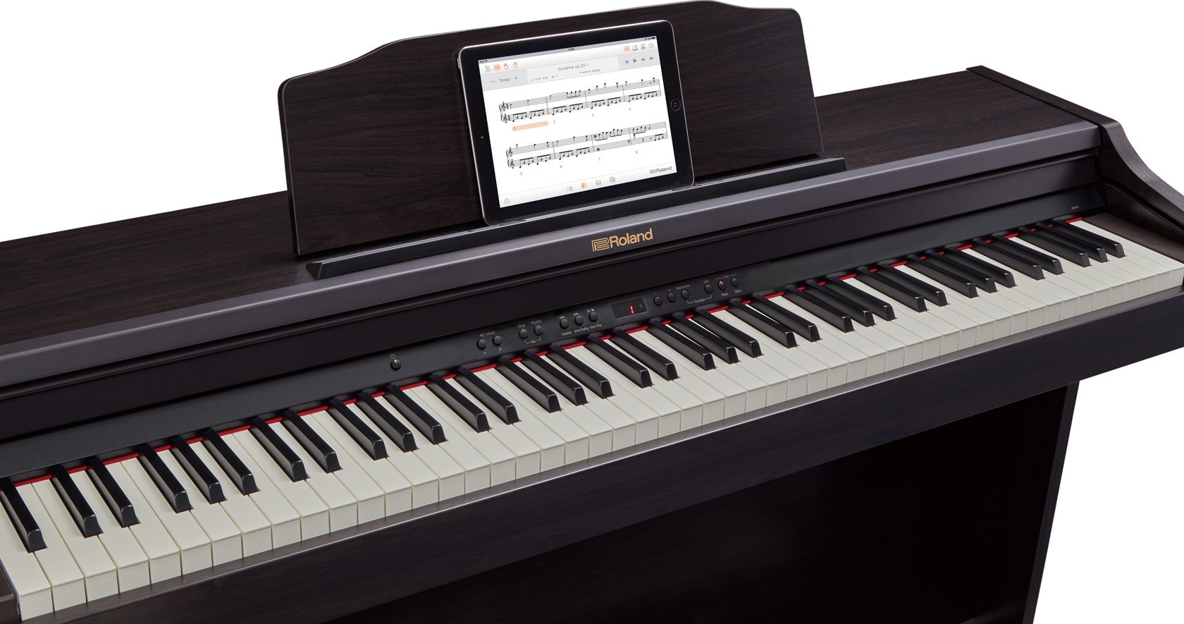 Roland RP-501R 88-key Supernatural Digital Piano with Bluetooth, Black (RP-501R-CBC)