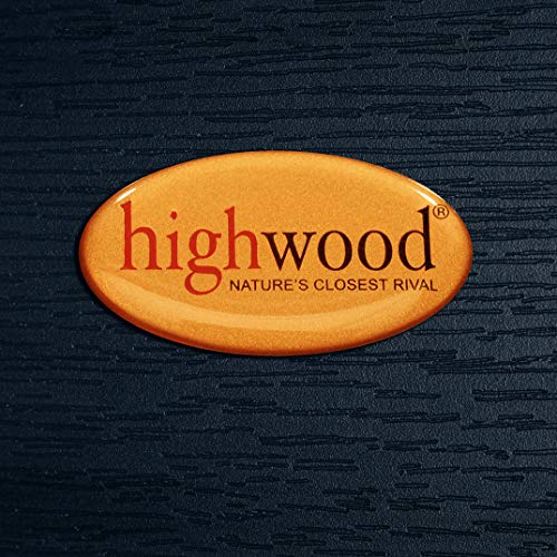 highwood Hamilton Made in The USA Folding and Reclining Adirondack Chair, Adult Size, Federal Blue