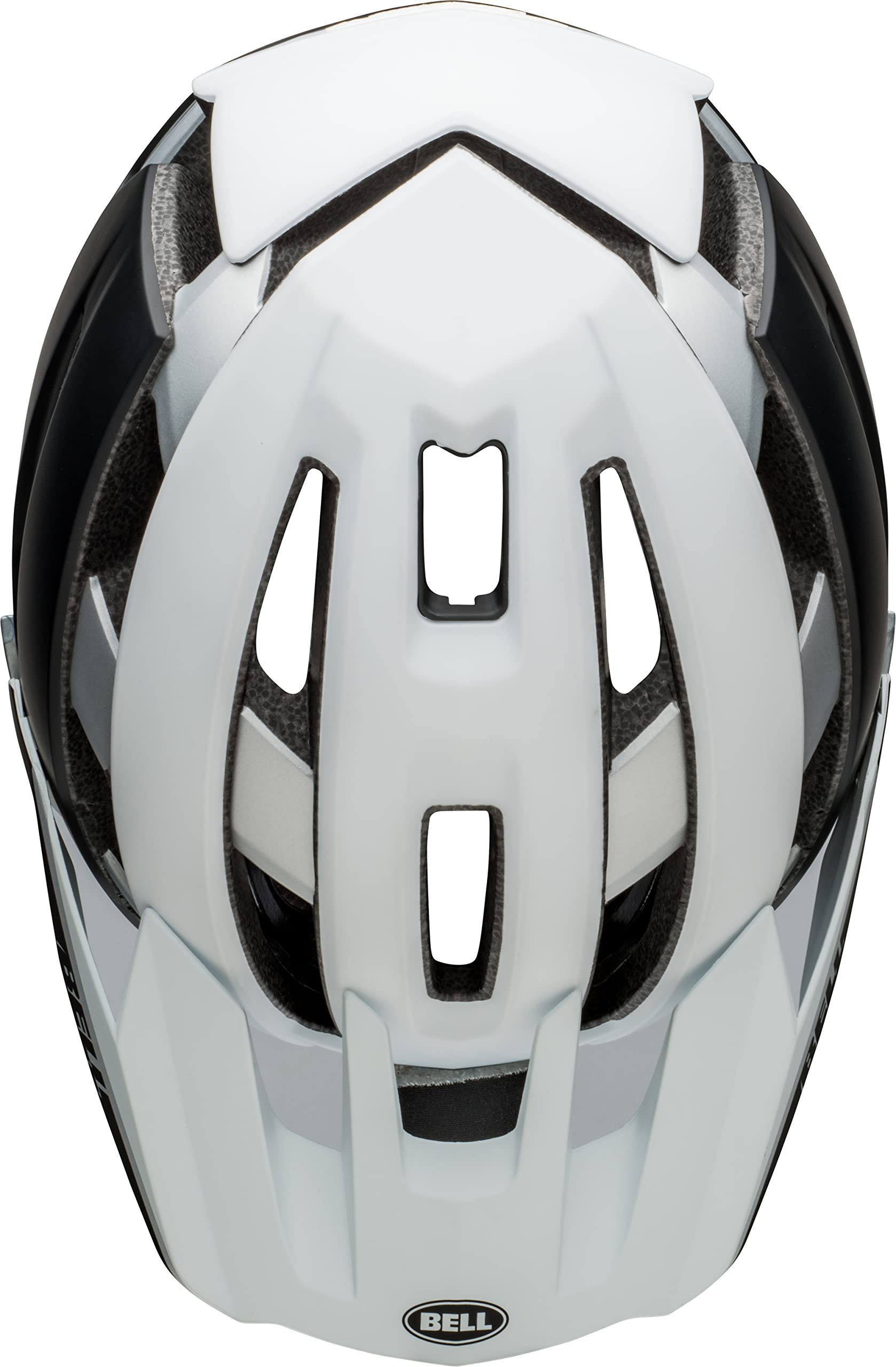 BELL Super Air R MIPS Adult Mountain Bike Helmet - Matte Black/White (2023), Medium (55-59 cm)