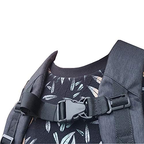 HDHYK Adjustable Backpack Chest Strap Nylon 1 Inch Webbing,Sternum Straps for Backpack(Khaki)