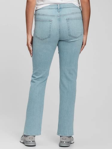 GAP Womens Classic Straight Fit Jeans, Light Berlin, 29 Regular US