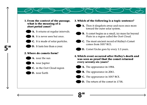 Teacher Created Resources Power Pen Learning Cards: Reading Comprehension Grade 6 (6469)