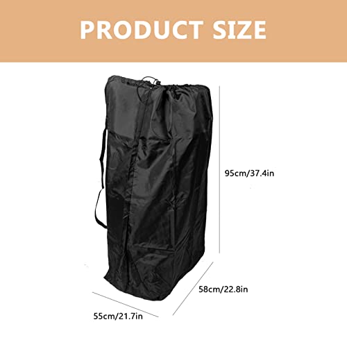 Toddmomy Stroller Travel Bag, Car Seat Travel Bag Stroller Gate Check Bag with Shoulder Straps for Airplane Travel