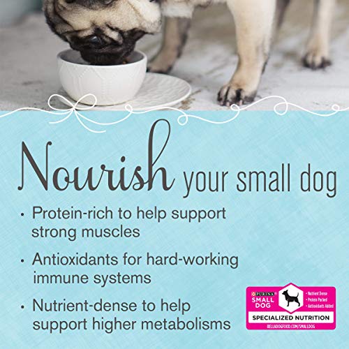 Bella Purina Natural Small Breed Wet Dog Food Variety Pack, Morsels in Sauce - (24) 3.5 oz. Trays