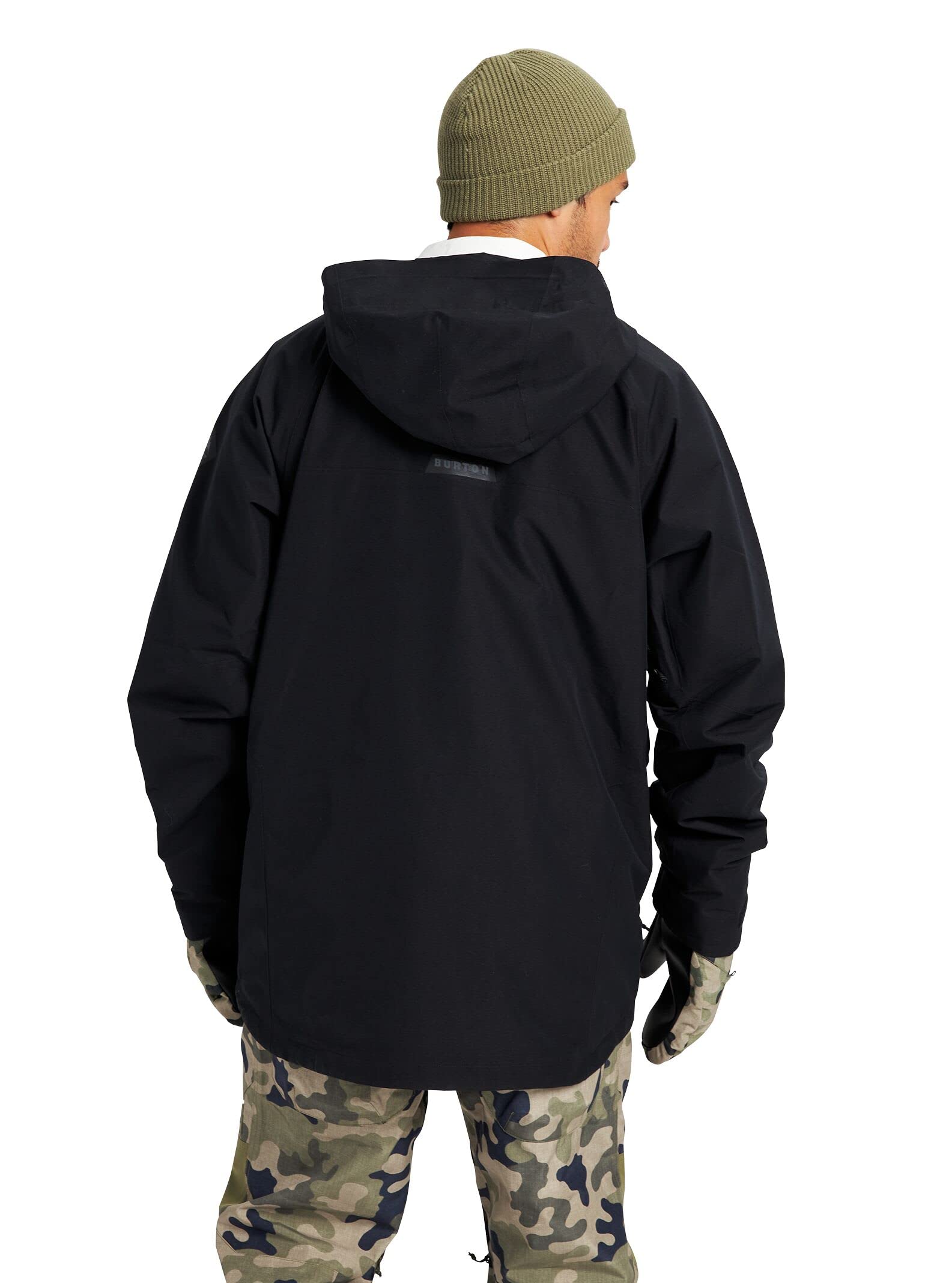 Burton Men's Standard Gore-TEX Powline Jacket, True Black, Small