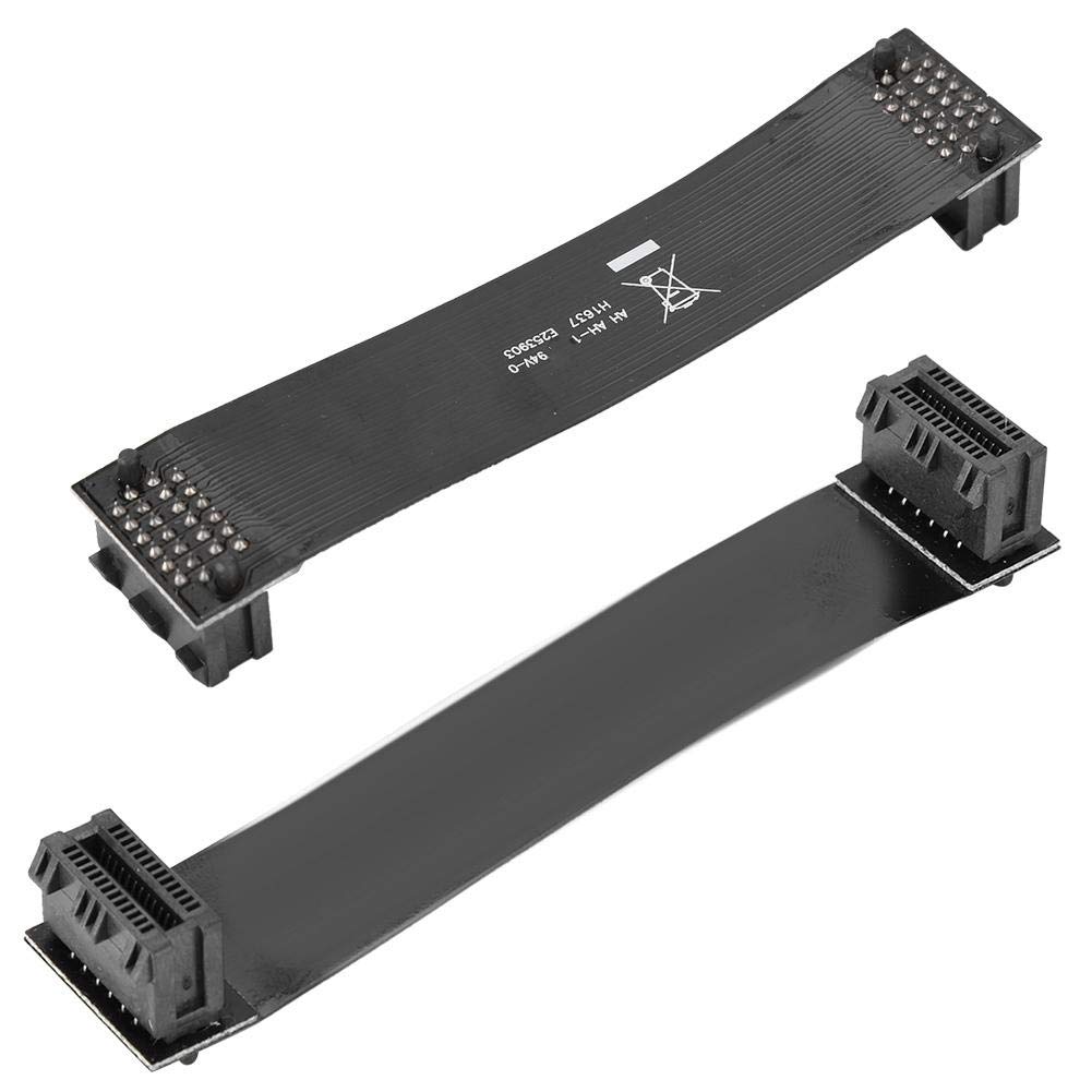 Birsppy Flexible SLI Bridge GPU Cable, VGA Card SLI Flexible Bridge Cable Interconnect Connector 10cm, Dual Graphics Card SLI Crossfire Cable Bridge Connector for nVidia GPUs Graphic Cards