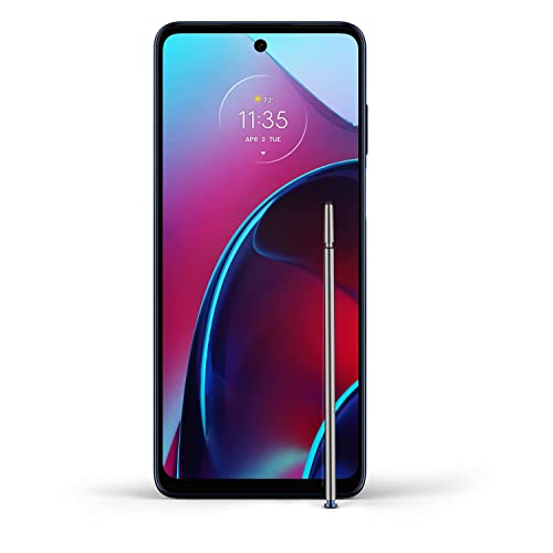 Moto G Stylus | 2022 | 2-Day Battery | Unlocked | Made for US by Motorola | 6/128GB | 50MP Camera | Twilight Blue (Renewed)