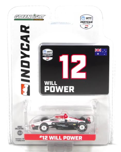 Collectibles Dallara 11607 2024 NTT IndyCar Series - #12 Will Power/Team Penske, Verizon 1:64 Scale Indy 500 Diecast