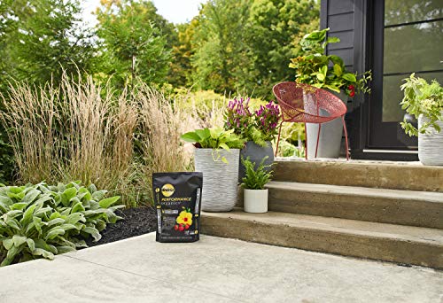 Miracle-Gro Performance Organics All Purpose Container Mix, 6 qt. - Organic, All Natural Plant Soil - Feed for up to 3 Months - All-Purpose Formula for Vegetables, Flowers and Herbs, 2-Pack