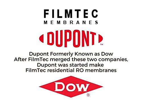Dow FilmTec, BW60-1812-75 75 GPD TFC Membrane for Undersink Reverse Osmosis (RO) System (Replaces Model TW30-1812-75)