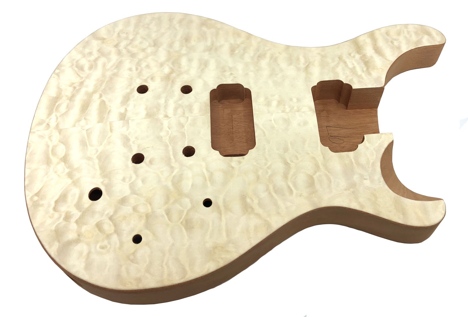 Solo PRK-10 DIY Electric Guitar Kit With Quilted Maple Top