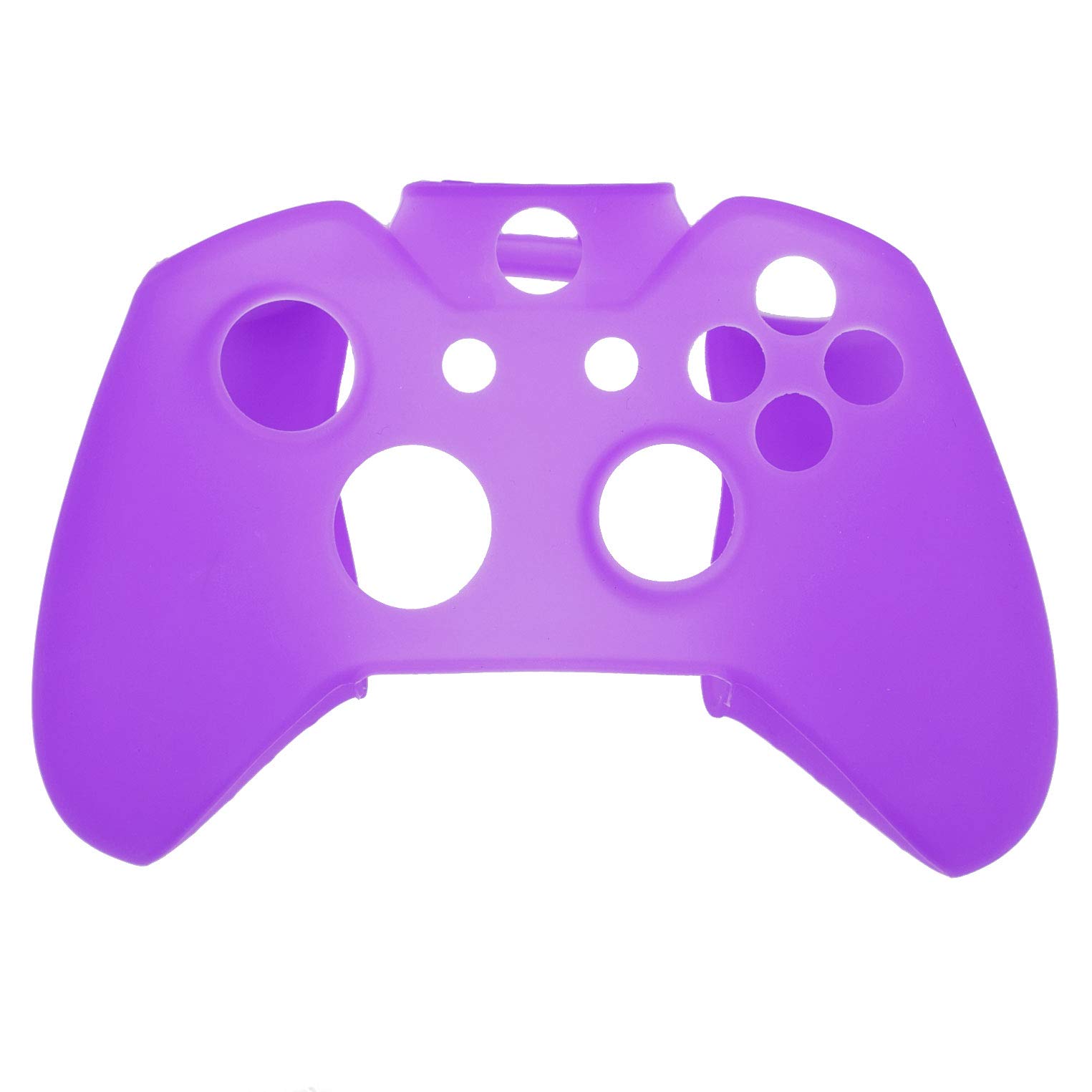 BRHE Cute Skin Cover for Xbox One/Series X/S Controller Anti-Slip Silicone Grip Protective Case Accessories Set Wireless/Wired Gamepad Joystick with 2 Cat Paw Thumb Grips Caps (Purple)