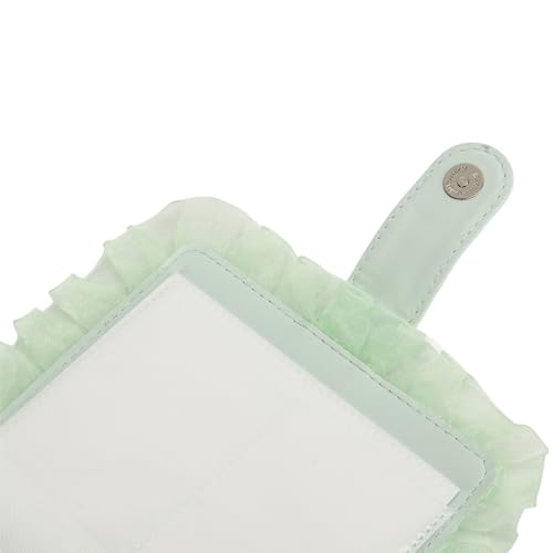 Camera Picture Holder, Universal Mini Film Photo Album with Cute Lace for Display (Green)