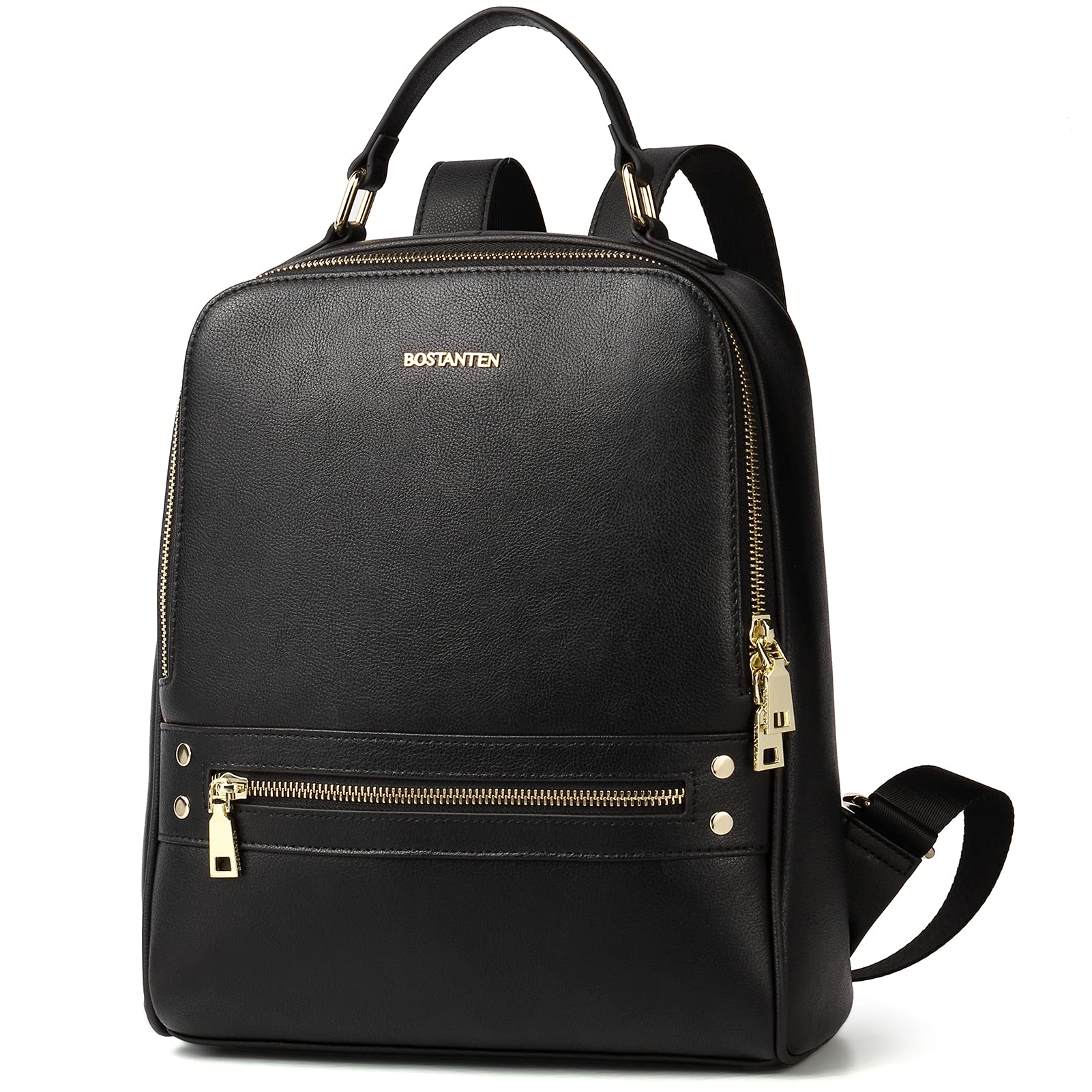 BOSTANTEN Backpack Purse for Women Travel Fashion Backpack Genuine Leather Casual College Daypack