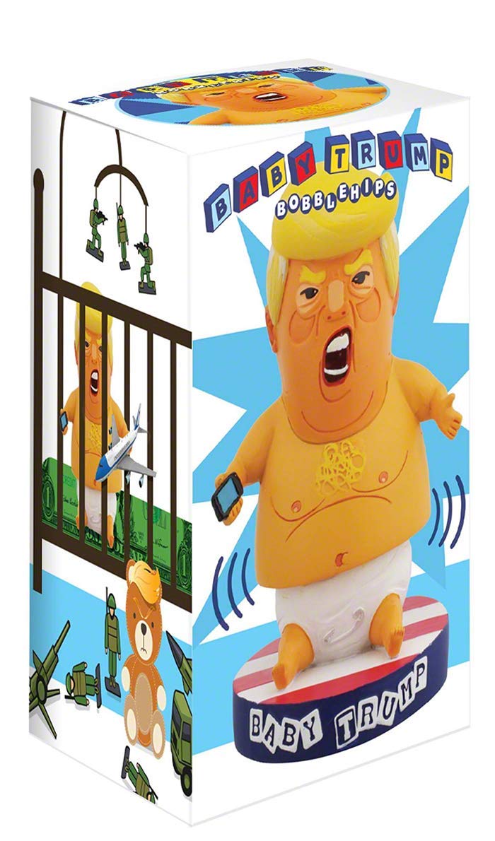 Royal Bobbles Baby Trump Blimp BobbleHIPS Collectible Bobblehead Statue - Limited Edition
