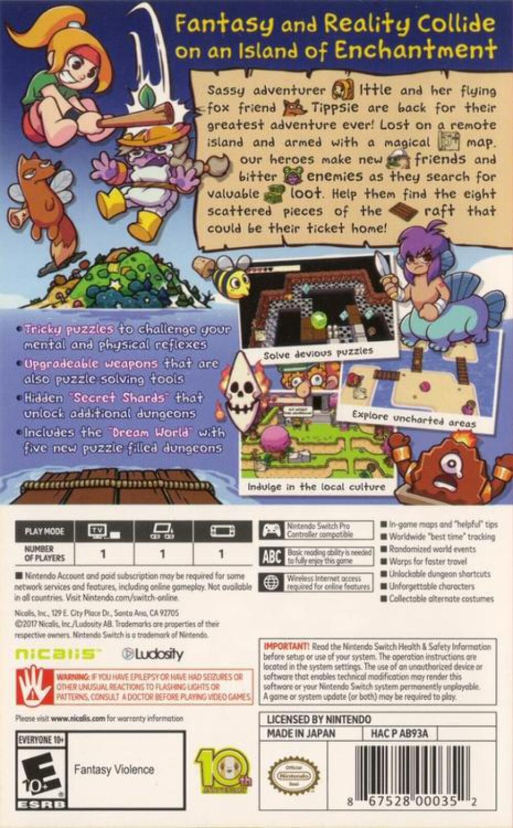 Ittle Dew 2+ - Nintendo Switch