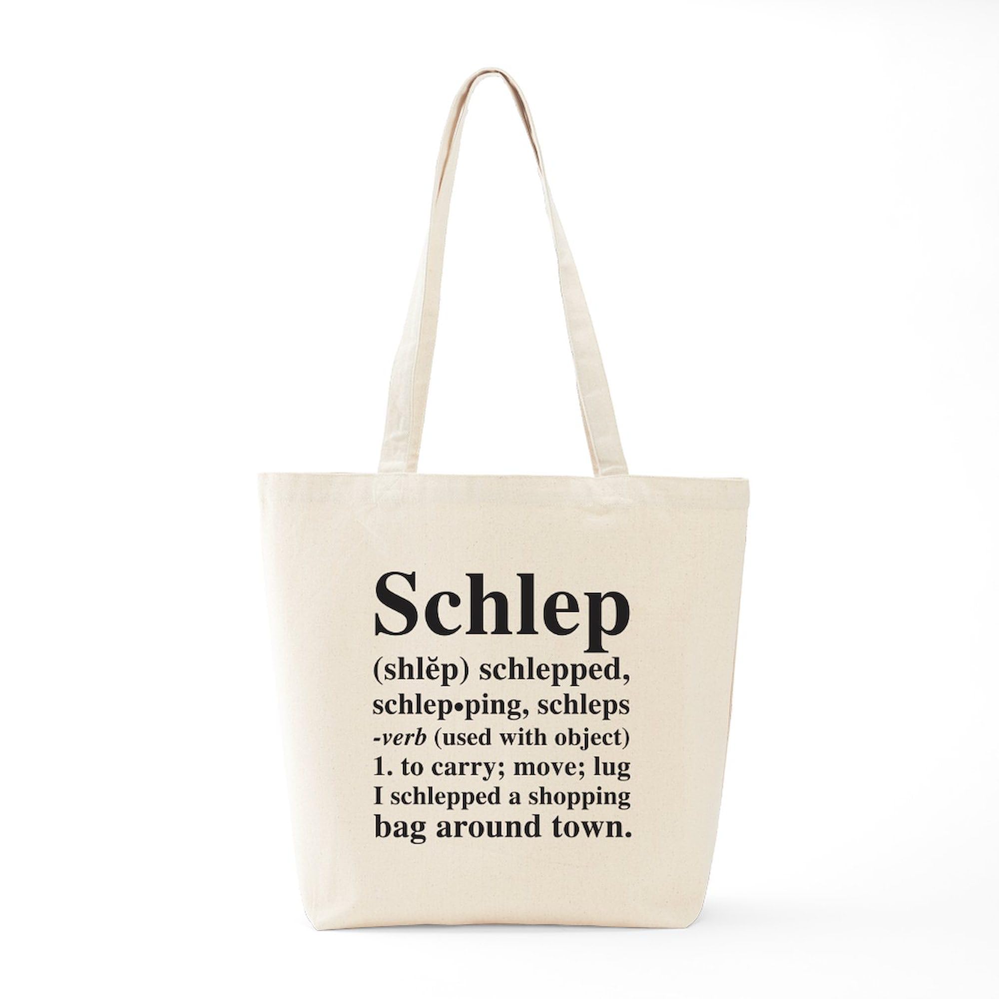 CafePress Webster's Schlep Tote Canvas Tote Shopping Bag