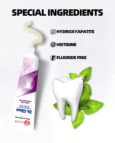 Dr. Glow Periodontal Disease Treatment Gum Tooth Paste for Early&Mid Periodontitis, Gingivitis Treatment Fluoride Free Toothpaste for Bleeding Gums, Periodontal Toothpaste Treatment for Loosen Teeth