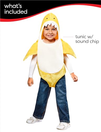Rubies Toddler Baby Shark Costume for Themed Parties and Halloween, Multi, Toddler US