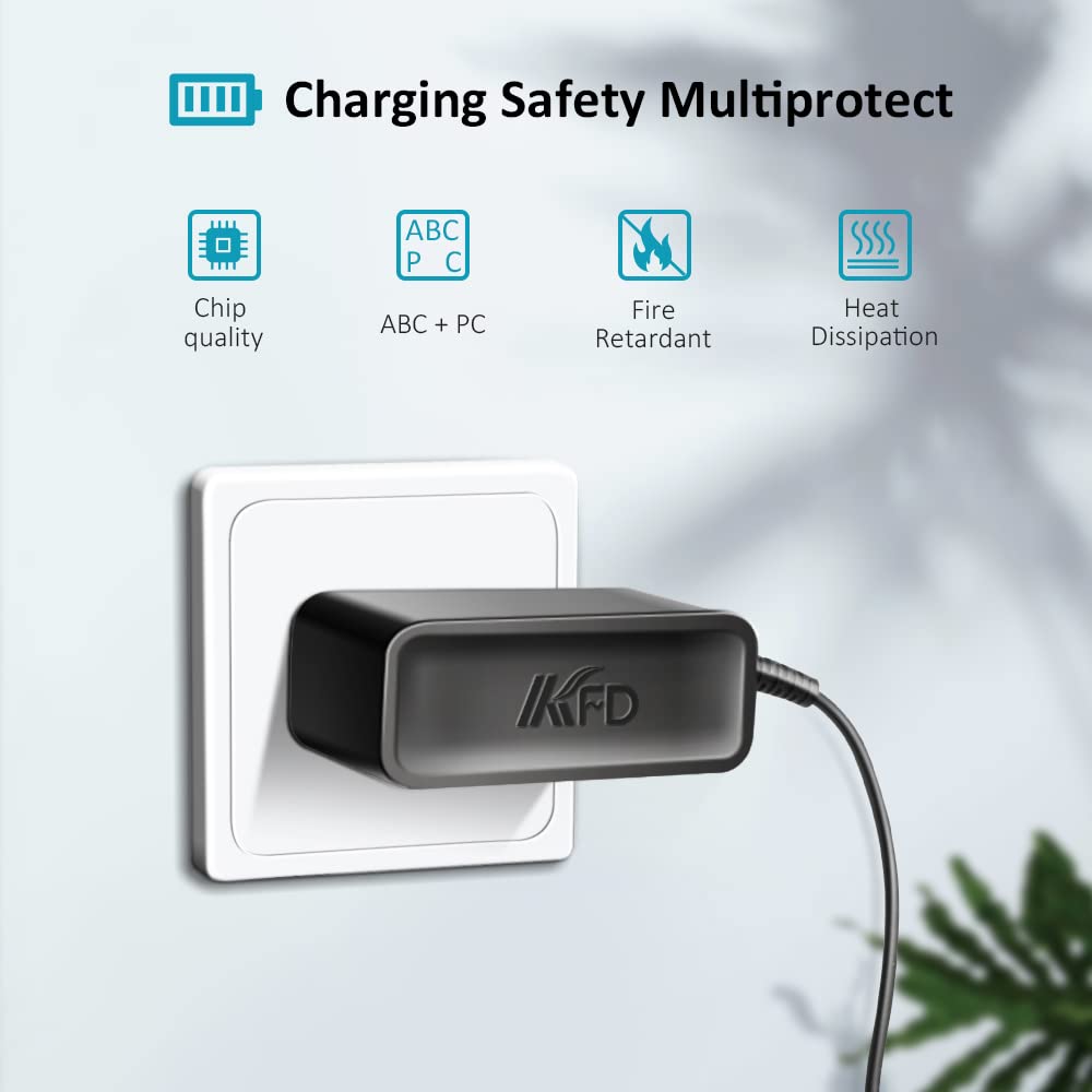 KFD Universal 15V Power Supply Adapter for Anker Soundcore Rave Mini A3390 Sony SRS-XB3 Speaker Litter Robot Theragun Mini Prime Yamaha THR10 Amp Anker Nebula Capsule Max D2423 Projector Charger Cord