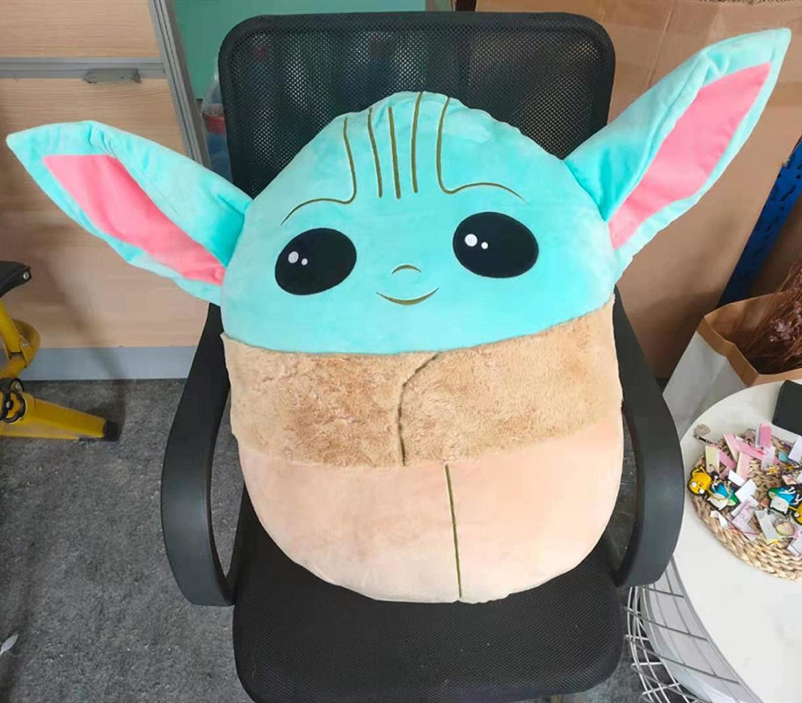 SUYESEN Yoda Plush Doll Stuffed Baby Pillow, Throw Pillow, Yoda Plush Toy, Plush Stuffed Animal (7 inches)