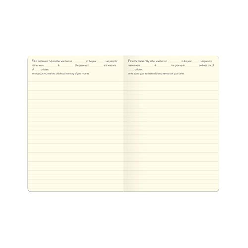 Piccadilly Story of My Life Journal | Personal DIY Memoir | Guided Autobiography Notebook | 204 pages