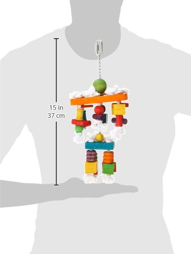 Paradise 6 by 15-Inch Blocks Pet Chew Toy, Large