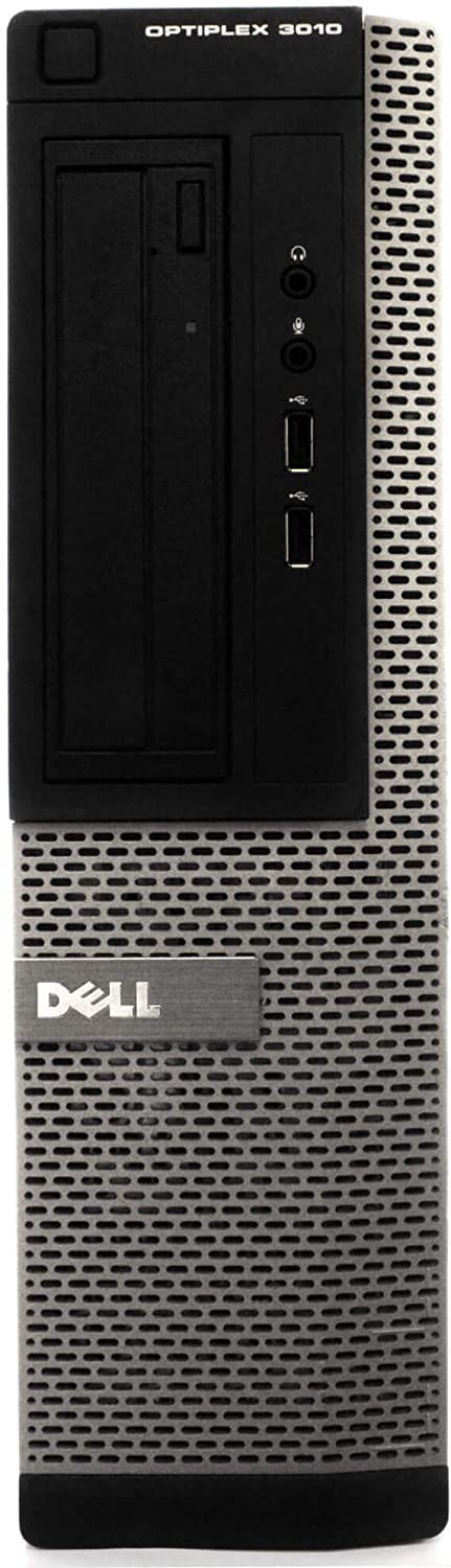 Dell Optiplex 3010 Desktop Computer - Intel Quad Core i5 3.2-GHz, 8GB RAM, 500GB HDD, DVD, Keyboard, Mouse, WiFi, Windows 10 Pro, Microsoft Office 365 Subscription (Renewed)