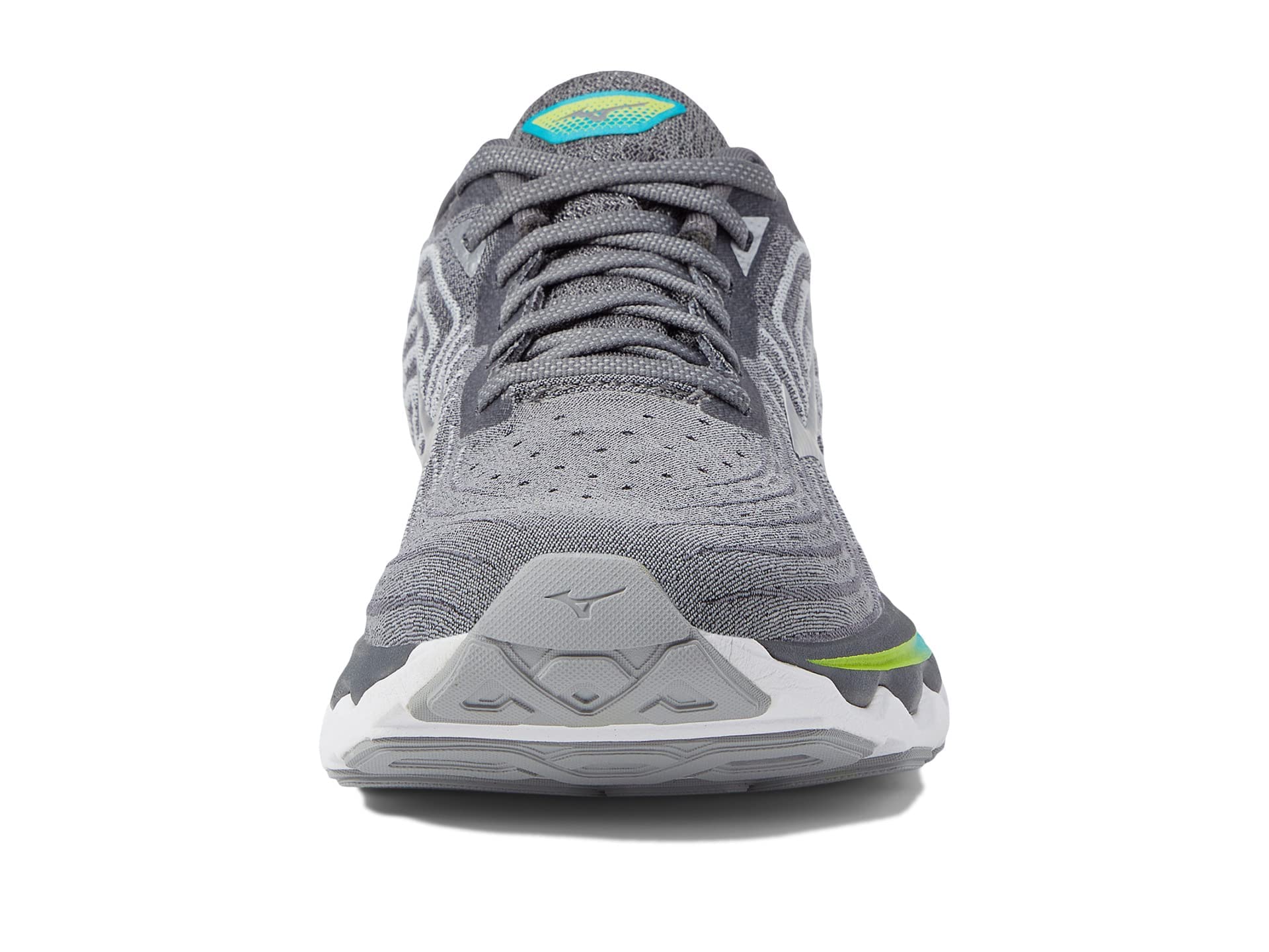 Mizuno Women's Wave Horizon 6 Sneaker, Ultimate Grey/Silver, 9