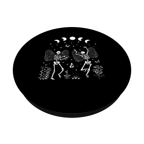 Fairy Grunge Fairycore Aesthetic Butterfly Skeleton Gothic PopSockets Swappable PopGrip