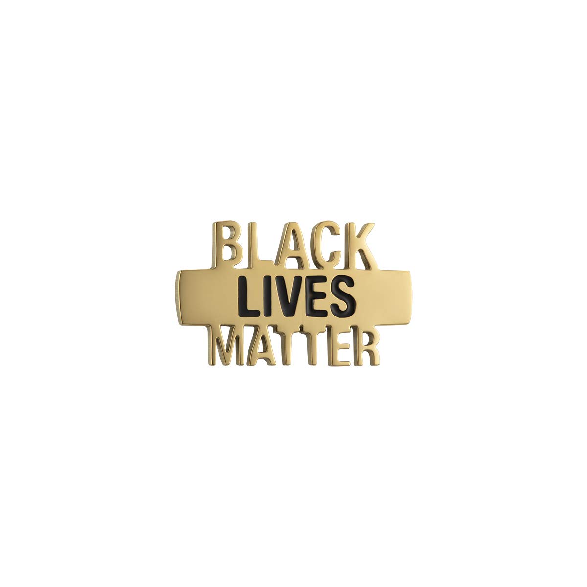 Black Lives Matter Pins-Black Raised Fist Lapel Pin-BLM Pin-Black Power Pin (SN0016-3pcs(style5))