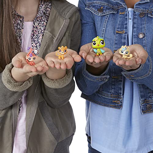 Littlest Pet Shop Pet Jet Playset Toy, Includes 4 Pets, Adult Assembly Required (No Tools Needed), Ages 4 and Up