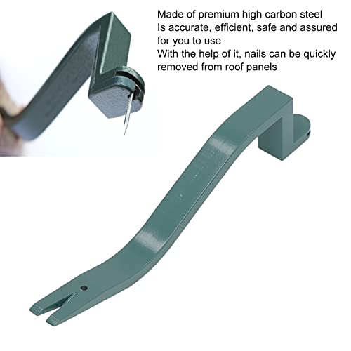 Flat Pry Bar,Mini Pry Bar,11.7Heavy Duty Nail Puller, Resistant Carbon Steel Made, for Kitchen Remodel, Prying Apart Boards and Safe Roof Shingles Replacement