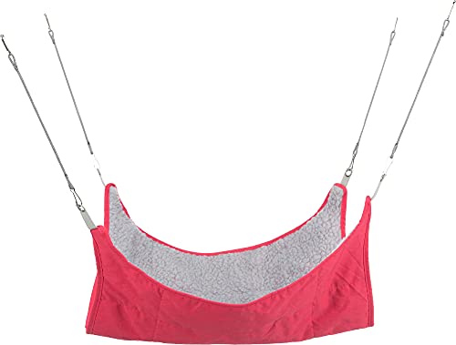TRIXIE Small Animal Hanging Hammock for Ferrets, Soft and Cozy, Cage Accessory, Hooks Included