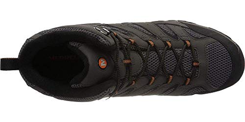 Merrell Men's Moab 2 MID GTX High Rise Hiking Boots, Beluga, 8.5