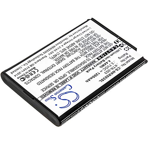 Cameron Sino 1200mAh / 4.44Wh Replacement Battery for Nintendo MWH710A01, New 3DS, NN3DS, KTR-003