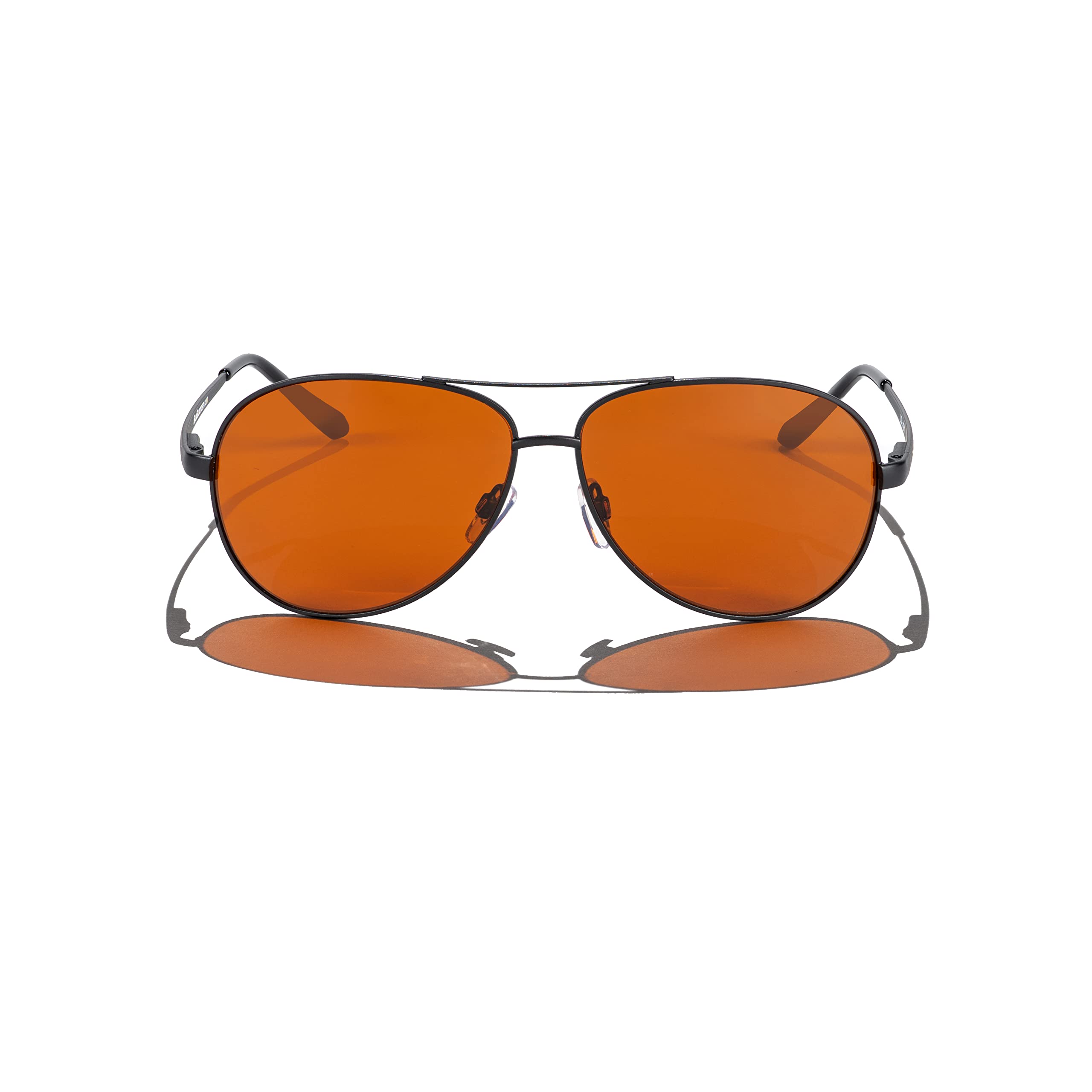 BluBlocker Polarized Black Wire Aviator 4201K