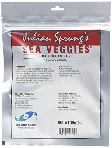 Two Little Fishies ATLSVRS4 Sea Veg-Red Seaweed, 1-Ounce Pouch
