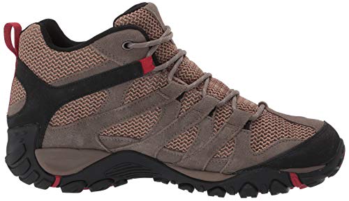 Merrell mens Alverstone Mid Waterproof Hiking Boot, Boulder, 8.5 US