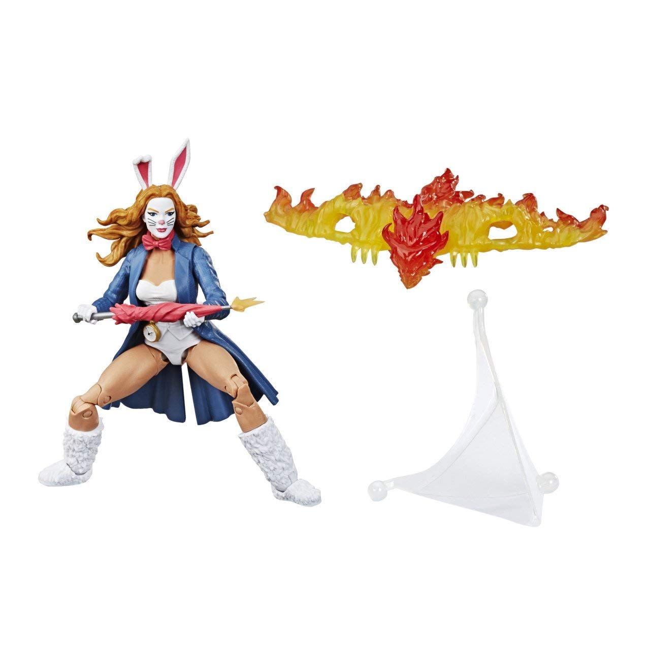 Spider-Man Hasbro Marvel Legends Series 6" Collectible Action Figure Marvel’s White Rabbit Toy, Buid-A-Figurepiece & Accessory