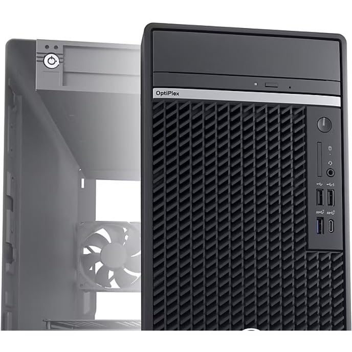 Dell OptiPlex 7000 7010 Desktop Computer - Intel Core i5 13th Gen i5-13500 - 8 GB - 256 GB SSD - Tower - Black