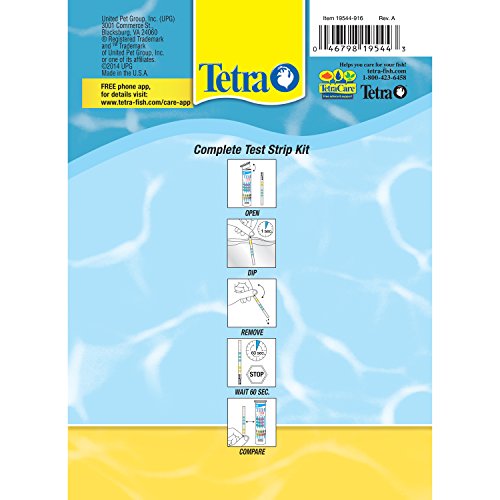 Tetra EasyStrips Complete Kit 25, 6 in1 Testing Strips and 25 Ammonia Testing Strips