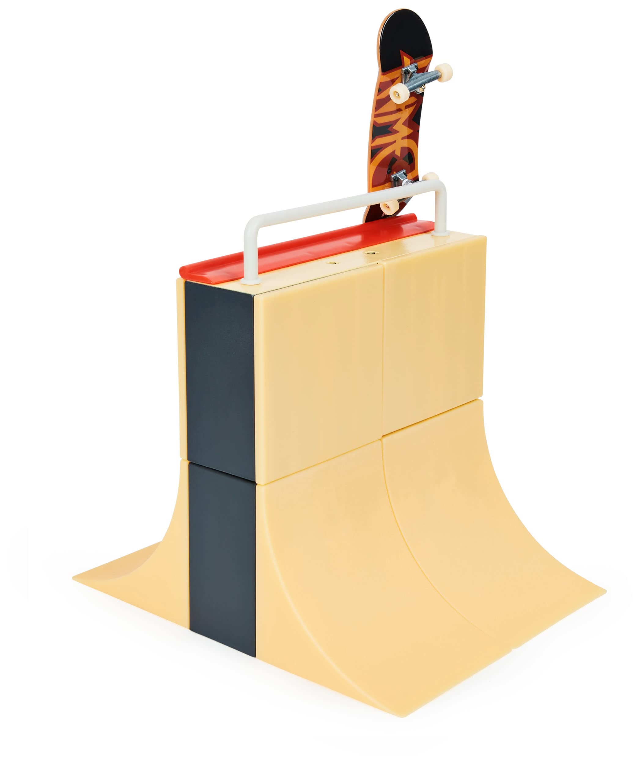 Tech Deck, Big Vert Wall X-Connect Park Creator, Customizable and Buildable Ramp Set with Exclusive Fingerboard, Kids Toy for Boys and Girls Ages 6 and up