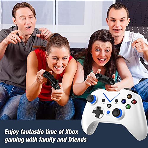 Beproess Wireless Controller for Xbox one, Built-in Dual Vibration 2.4HZ gamepad Compatible with Xbox One/One S/One X/Series S/Series X/PS3/Windows 10